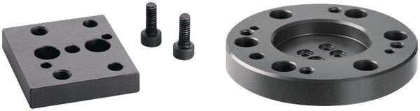 Adapter plate Fastening elements