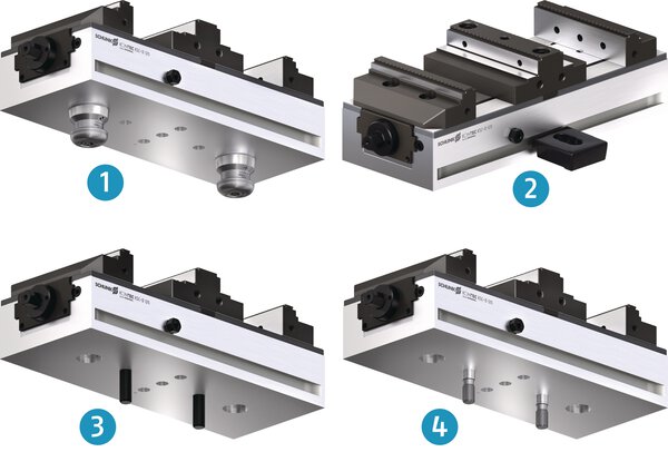 KSC-D Basic clamping vise - Workpiece clamping – SCHUNK