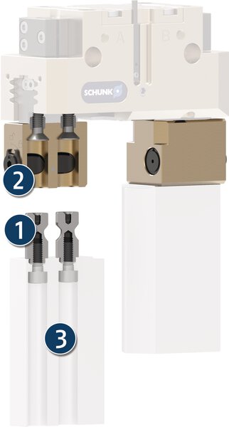BSWS-PGZN-plus Jaw quick-change system