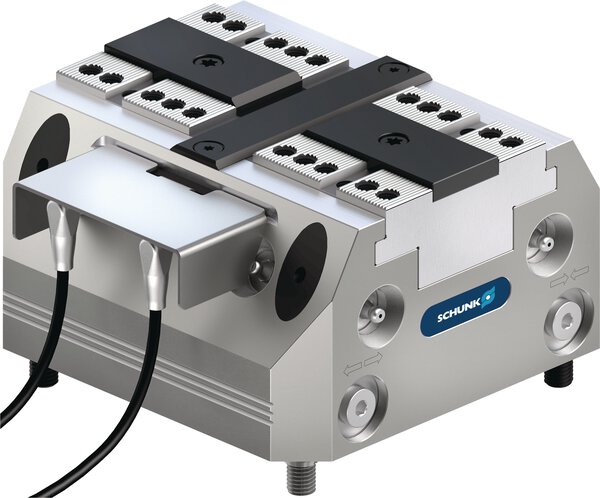 KSH3-IM Hydraulische 2-Backen-Kraftspannblöcke mit induktiver ...